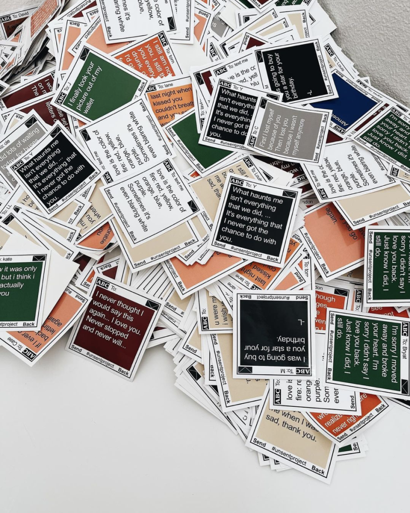 The Unsent Project - Share Your Untold Stories