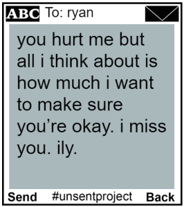 The Unsent Project - Share Your Untold Stories