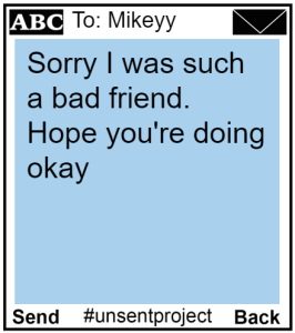 The Unsent Project - Share Your Untold Stories