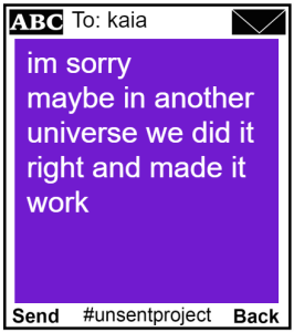 The Unsent Project - Share Your Untold Stories