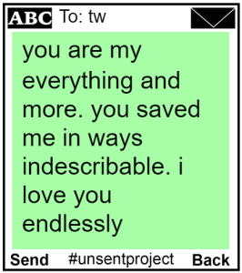 The Unsent Project - Share Your Untold Stories