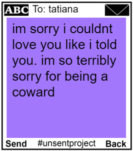 The Unsent Project - Share Your Untold Stories