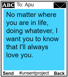 The Unsent Project - Share Your Untold Stories