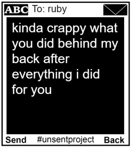 The Unsent Project - Share Your Untold Stories