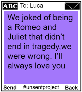 The Unsent Project - Share Your Untold Stories