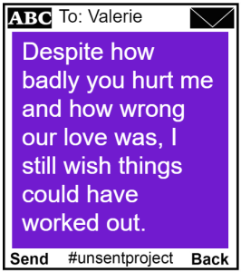 The Unsent Project - Share Your Untold Stories